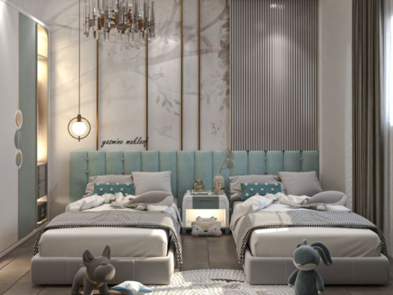 15+ Mẫu thiết kế phòng ngủ chung cho bố mẹ và con tiện nghi